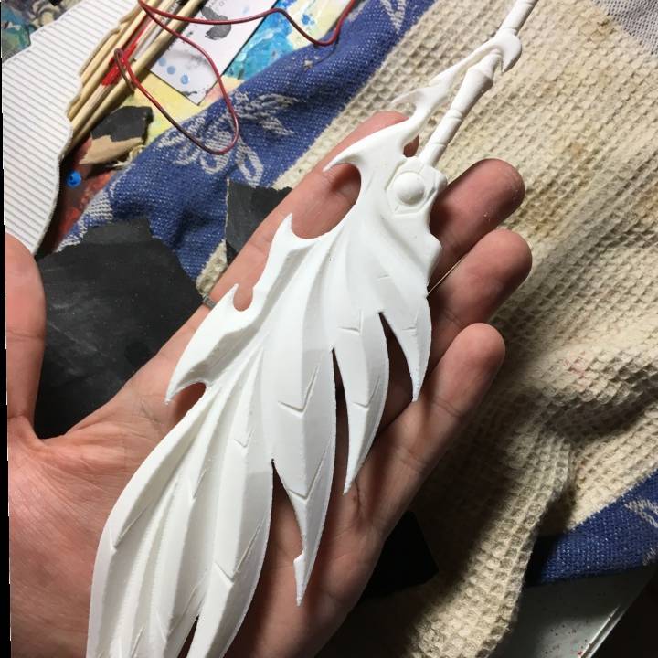 3D Printable Monster Hunter - Great Sword Aerial Pen version by Piccolo ...