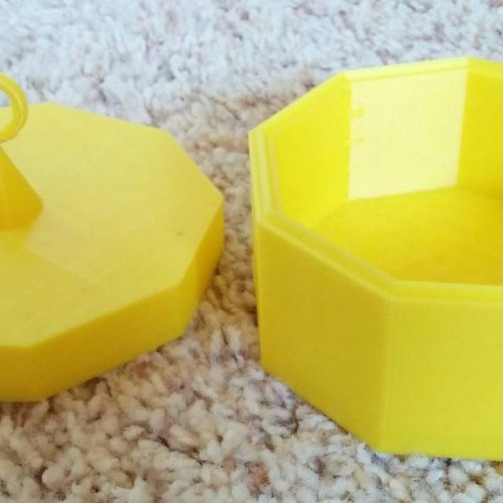 3D Printable 9-Sided Box by Birk Binnard