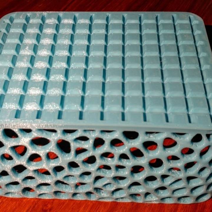 3D Printable VoronoiBox2 by Birk Binnard