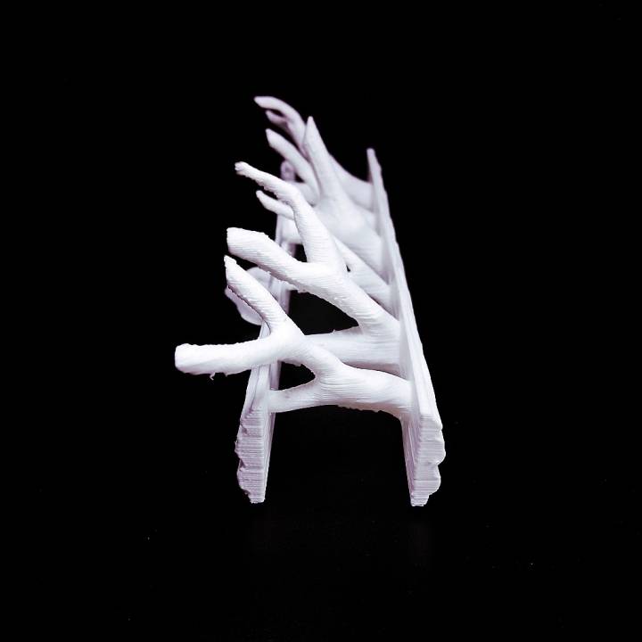 3D Printable Branches Tree Hanger by Silviu Bleoca