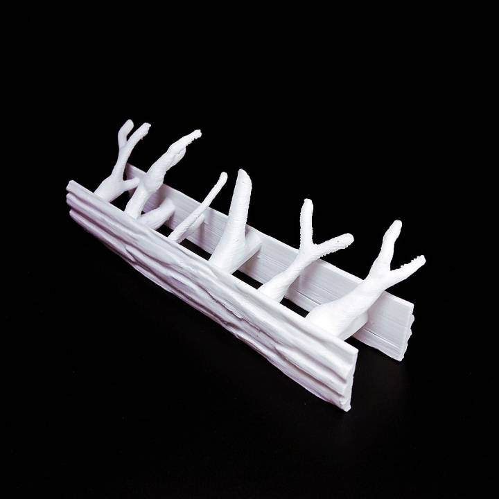 3D Printable Branches Tree Hanger by Silviu Bleoca