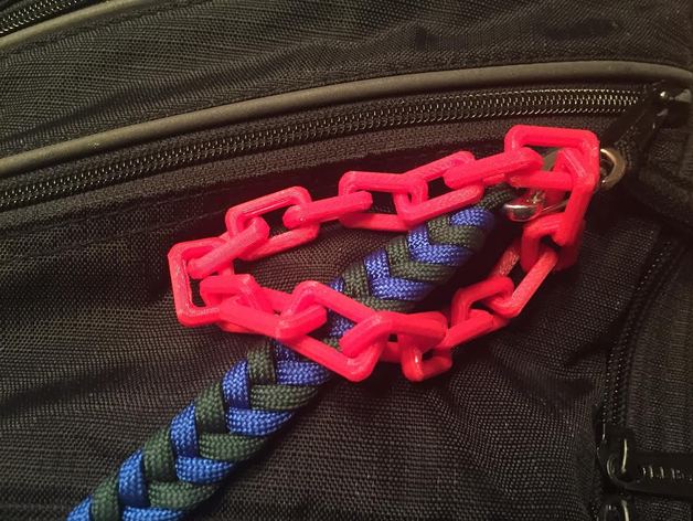 3D Printable Chain Link by Tim Snow