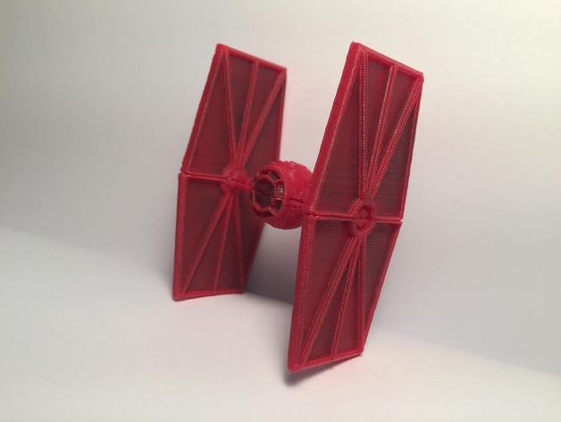 3D Printable TIE Fighter by Tim Snow