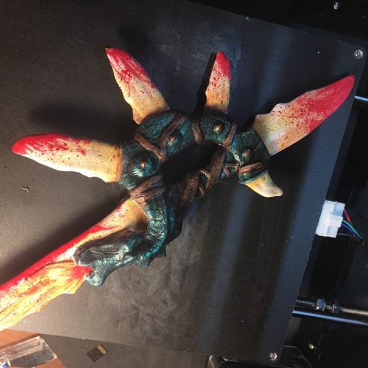 3D Printable Dual blades reimagined by Collin Tupper