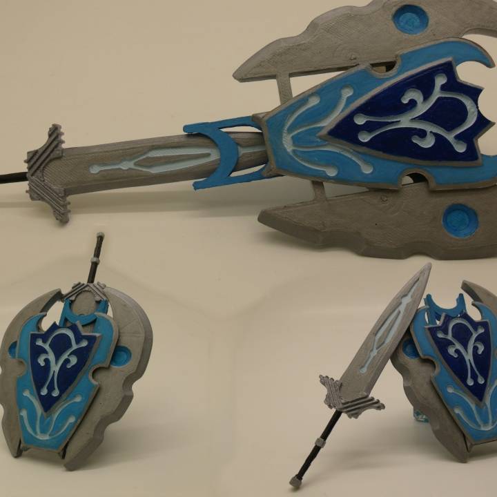 3D Printable Functional Custom Charge Blade! by Mack Darren Anderson