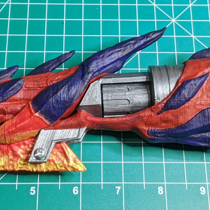 3D Print of Monster Hunter Gunlance Powderkeg Brewer by Appshard