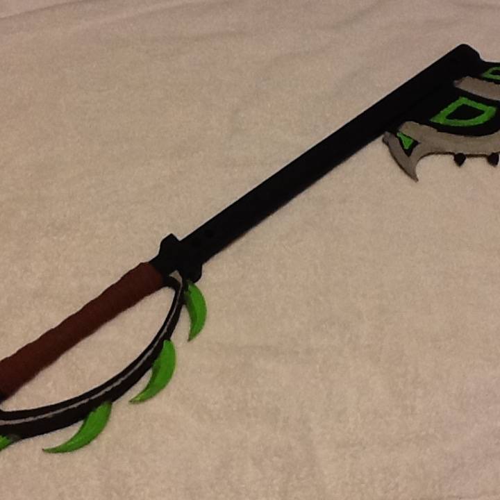 3D Printable Customizable Switch Axe by Sarron Simpson