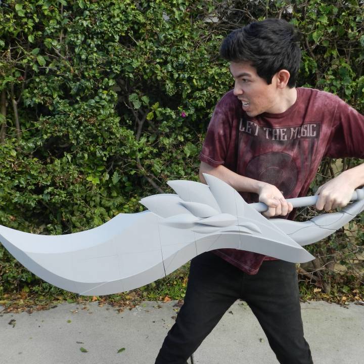 3D Printable Monster Hunter Generations FULL SIZE Greatsword by Michael ...