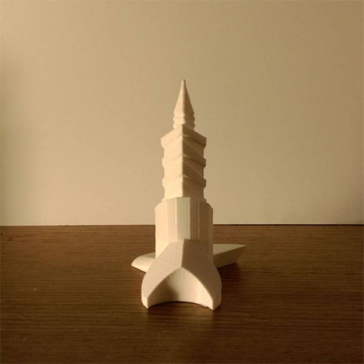 3D Printable Skyscraper by Richard McDaniel