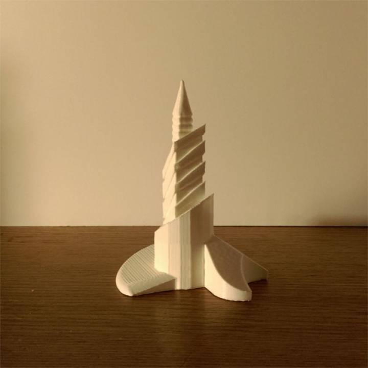3D Printable Skyscraper by Richard McDaniel