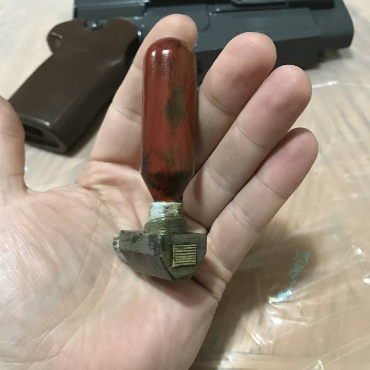 3D Printable Fallout 4 Jet Prop by Travis Perry