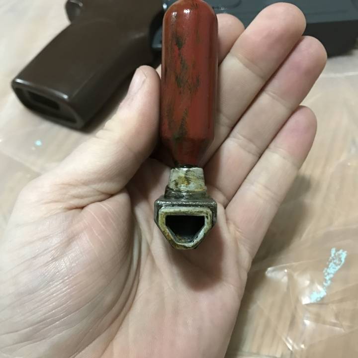 3D Printable Fallout 4 Jet Prop by Travis Perry