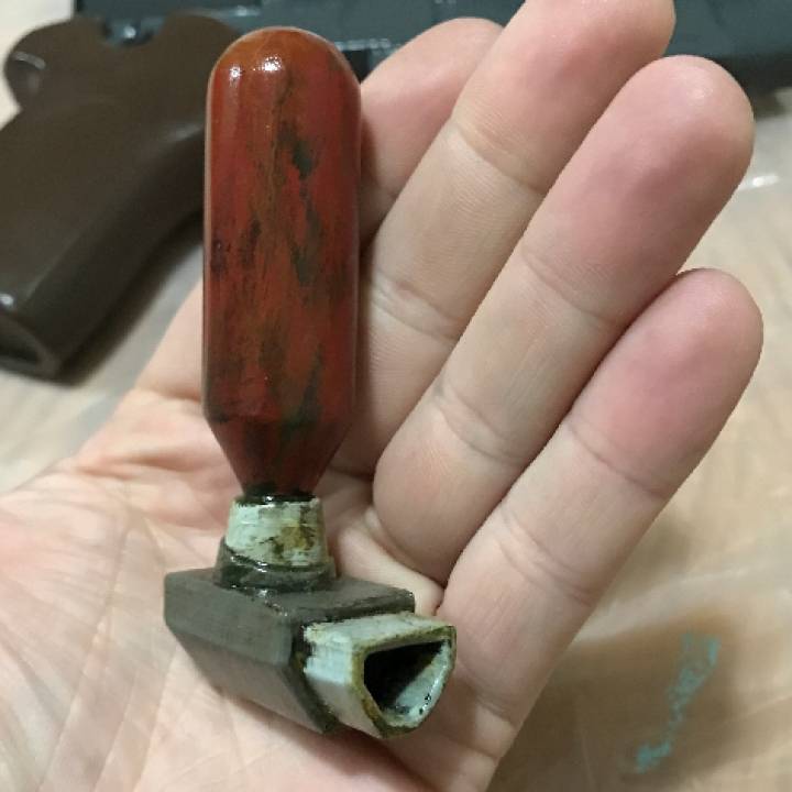 3D Printable Fallout 4 Jet Prop by Travis Perry