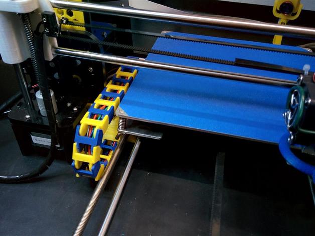 3d Printable Anet A8 Y Axis Cable Chain V2 By Stefano X