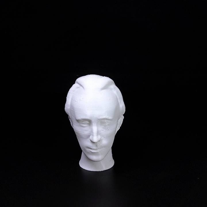 3D Printable Portrait of the Painter Aurel Bernath by Scan The World