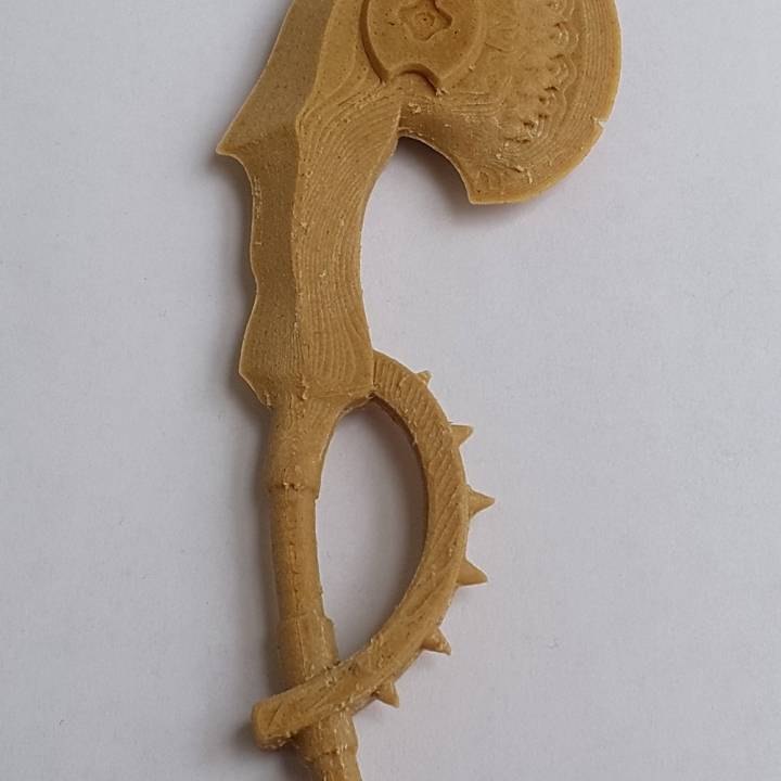 3D Printable MONSTER HUNTER - EAGLE EARTH SWITCH AXE by Conceptual3D