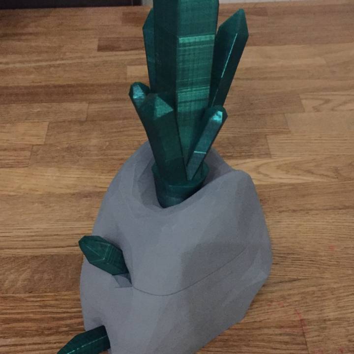 3D Printable Monster Hunter Insect Glaive by James Toogood