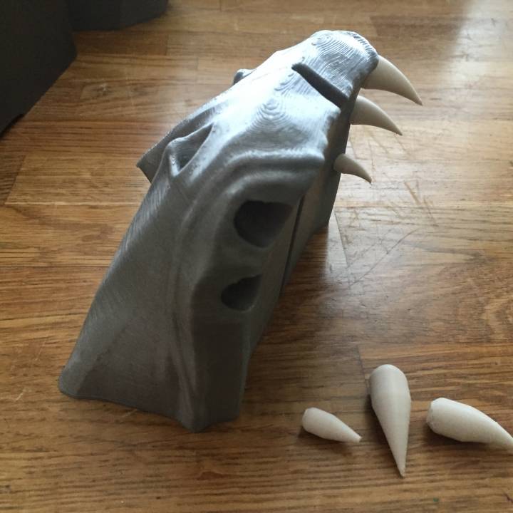3D Printable Monster Hunter Insect Glaive by James Toogood