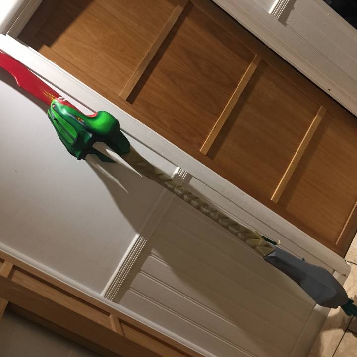 3D Printable Monster Hunter Insect Glaive by James Toogood
