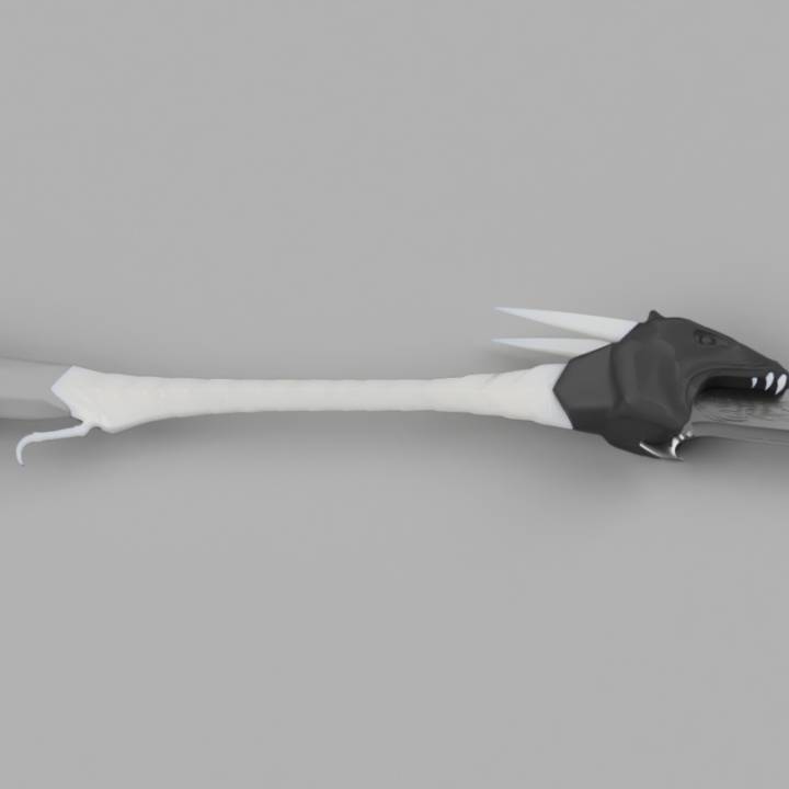 3D Printable Monster Hunter Insect Glaive by James Toogood