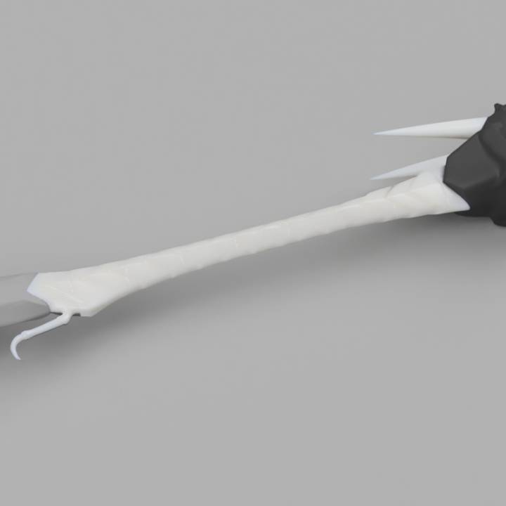 3D Printable Monster Hunter Insect Glaive by James Toogood