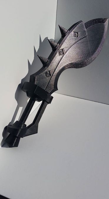 3D Printable Monster Hunter Sword & Shield by Brandon Mott