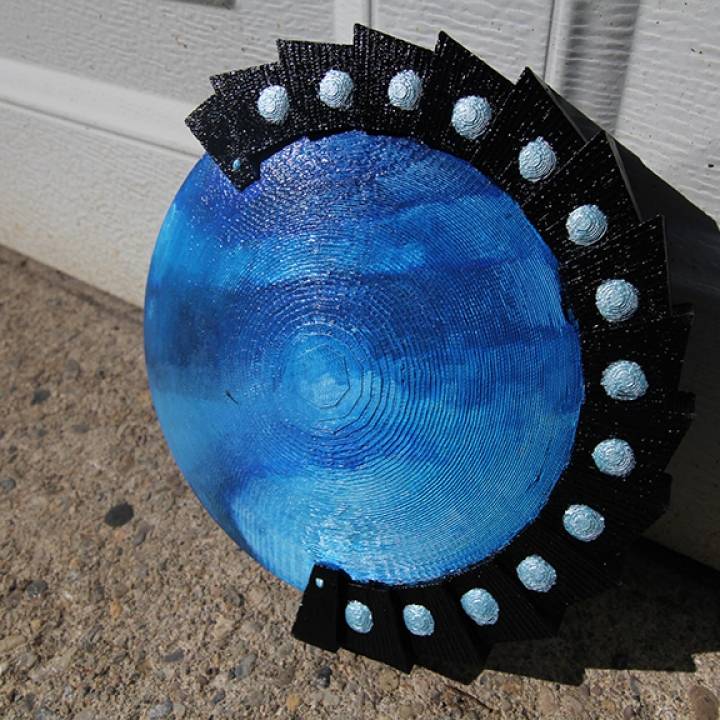 3D Printable Monster Hunter Sword & Shield by Brandon Mott