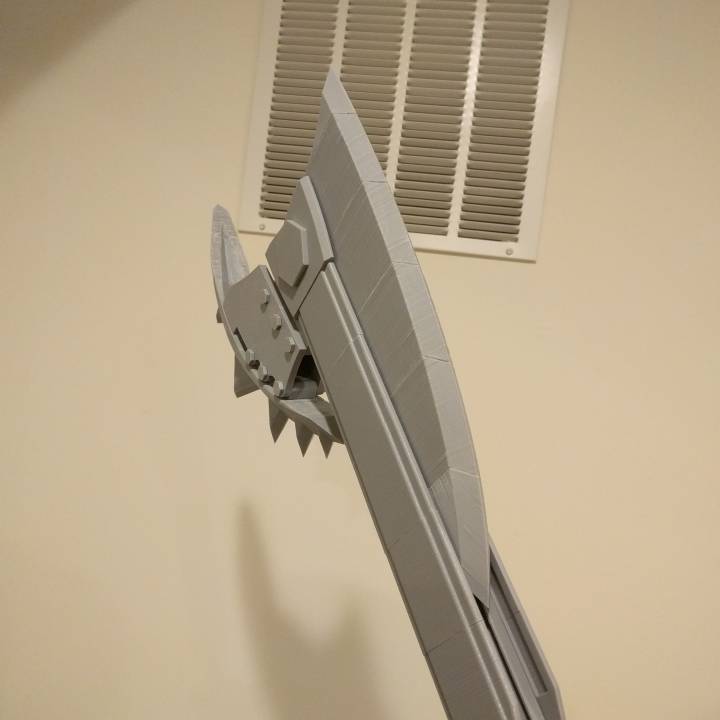 3D Printable Monster Hunter - Working Switch Axe by Appshard