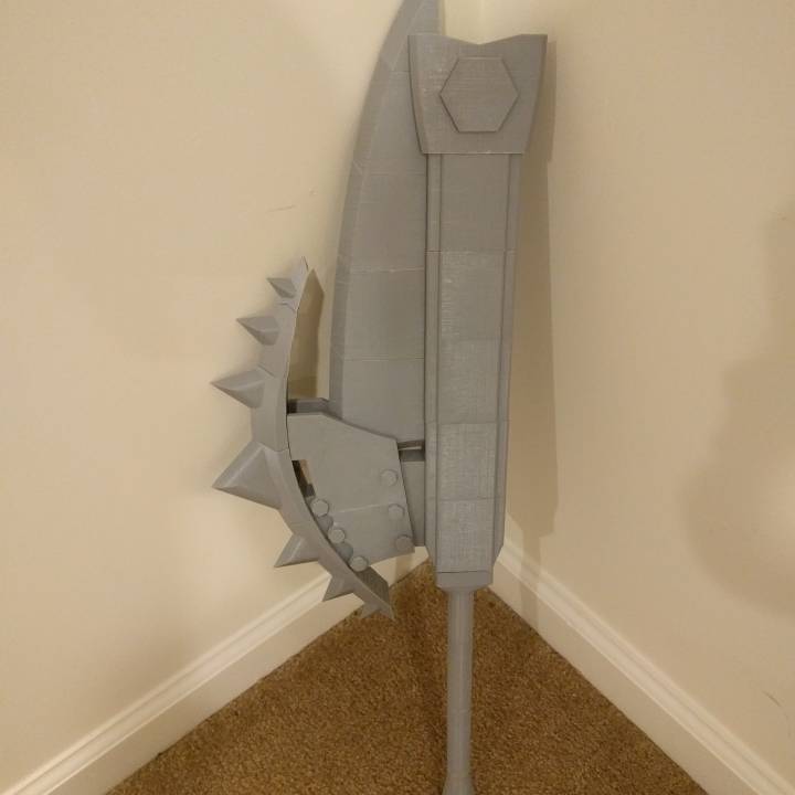 3D Printable Monster Hunter - Working Switch Axe by Appshard