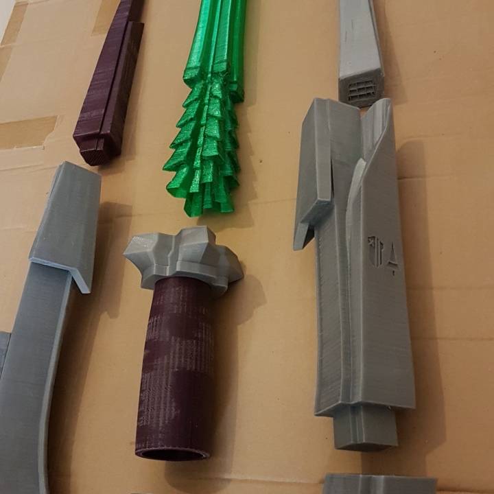 3D Printable Lance weapon_monster hunter by alon peled