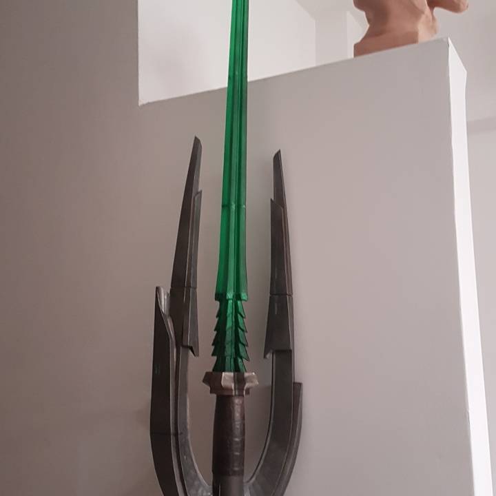 3D Printable Lance weapon_monster hunter by alon peled