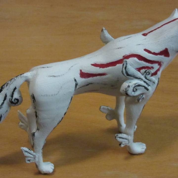 3D Printable Amaterasu by Jukka Seppänen