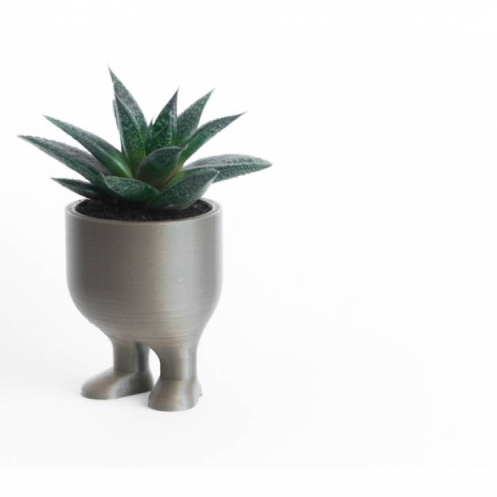3D Printable Space Explorer reworked Planter by Bordes-pages Yoann