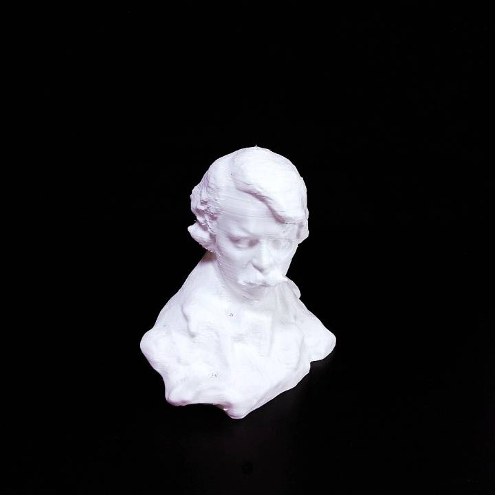 3D Printable Portrait of the painter Jozsef Rippl-Ronai by Scan The World