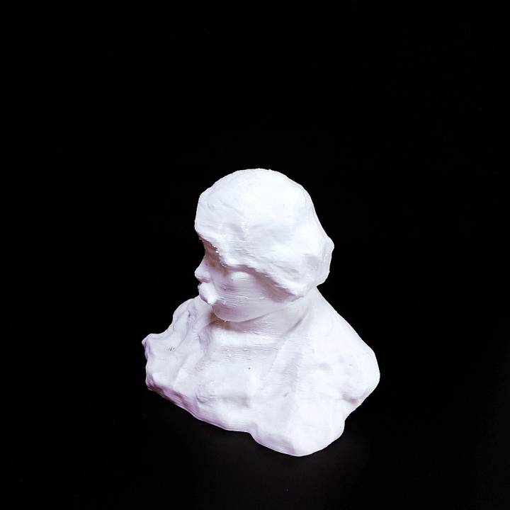 3D Printable Portrait of the painter Jozsef Rippl-Ronai by Scan The World