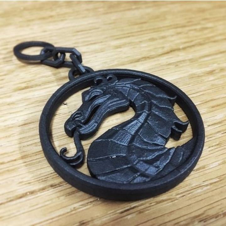 3D Printable Mortal Kombat Keyrings by Alexei Bruton