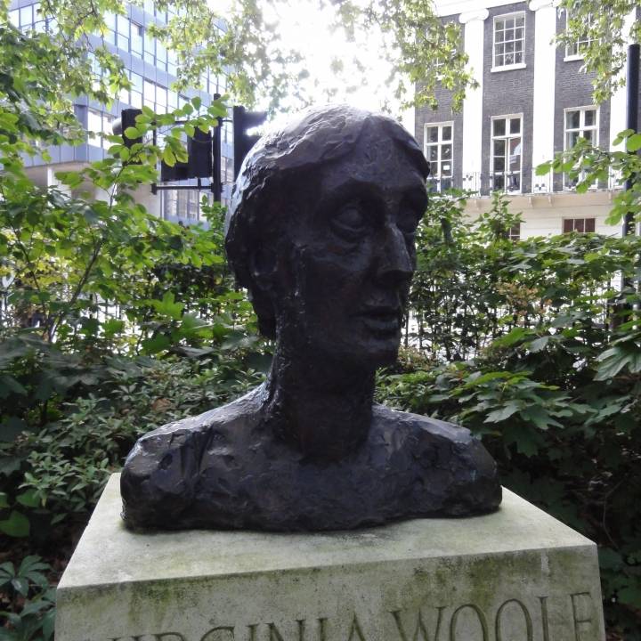 3D Printable Virginia Woolf by Scan The World