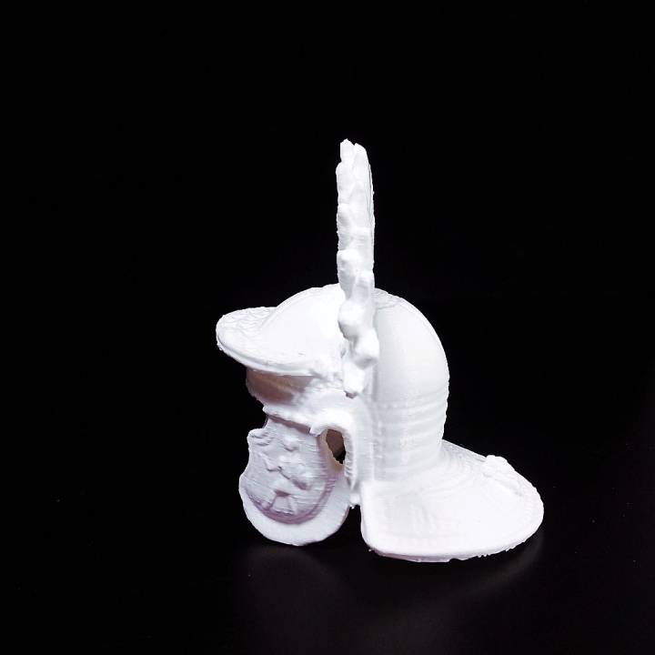 3D Printable Centurion helmet by Scan The World