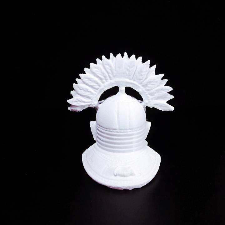 3D Printable Centurion helmet by Scan The World