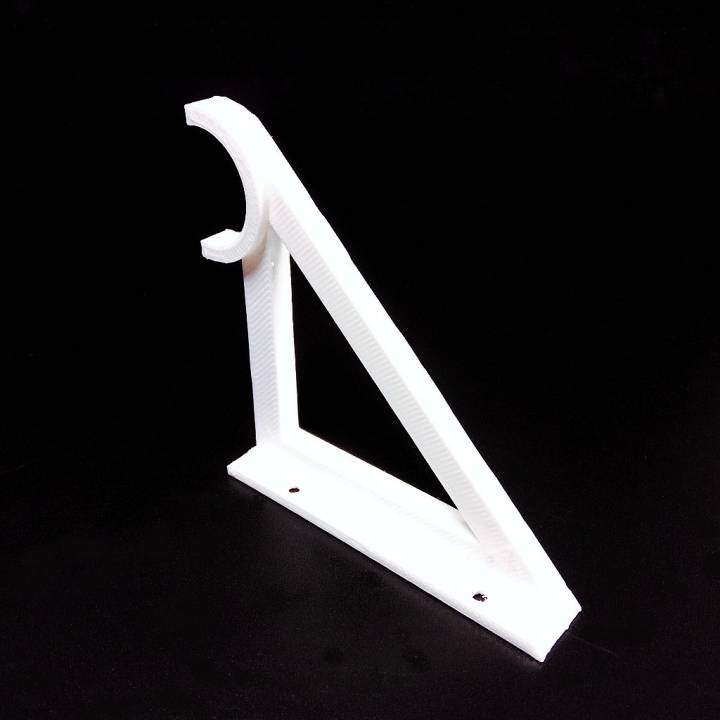 3D Printable Wall Filament Holder by René Zoller