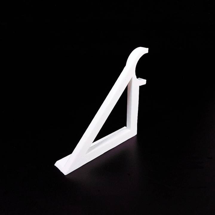 3D Printable Wall Filament Holder by René Zoller