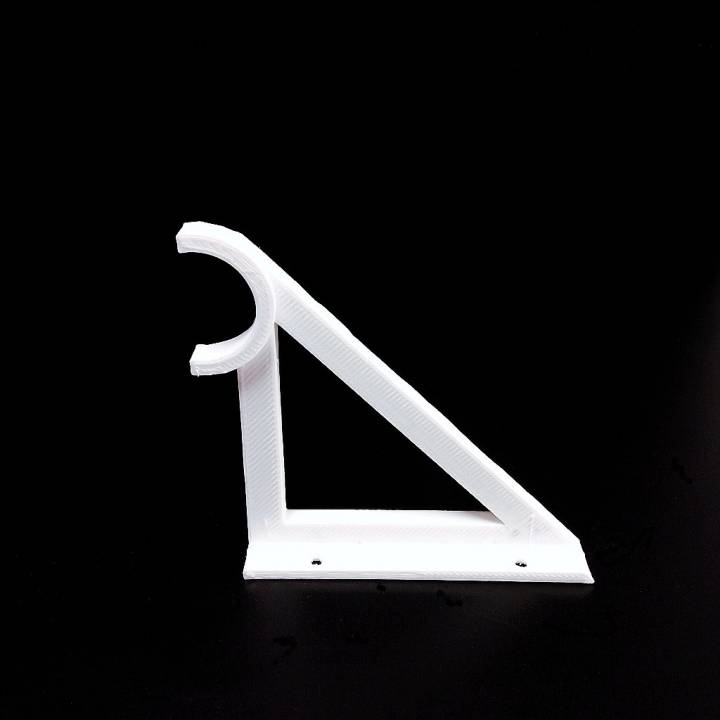 3D Printable Wall Filament Holder by René Zoller