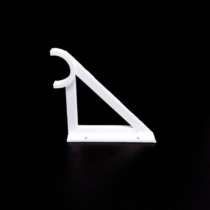 3D Printable Wall Filament Holder by René Zoller