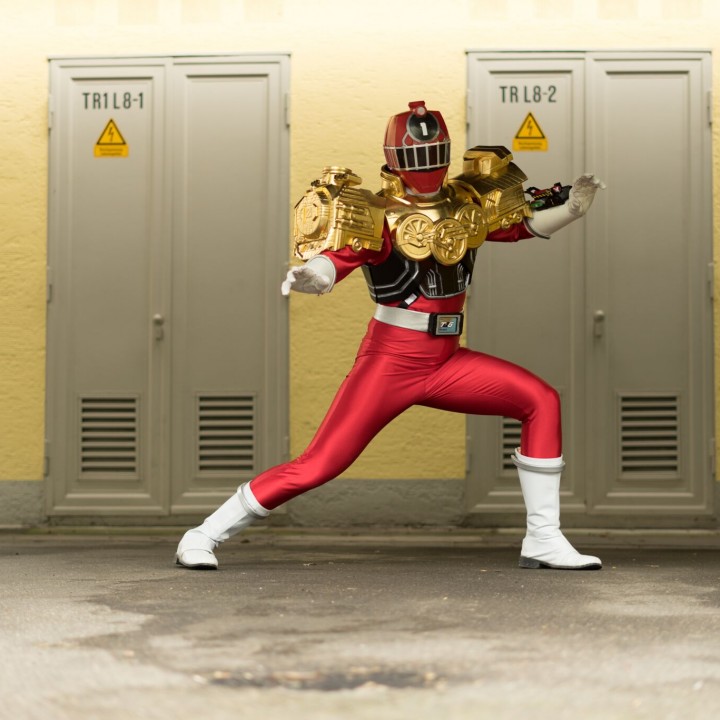 3D Printable 1:1 ToQger Helmet by René Zoller