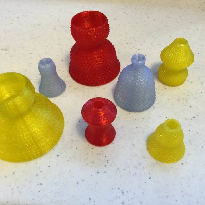 3D Printable Bottles for Harry Potter Logic Riddle by Elana Reiser