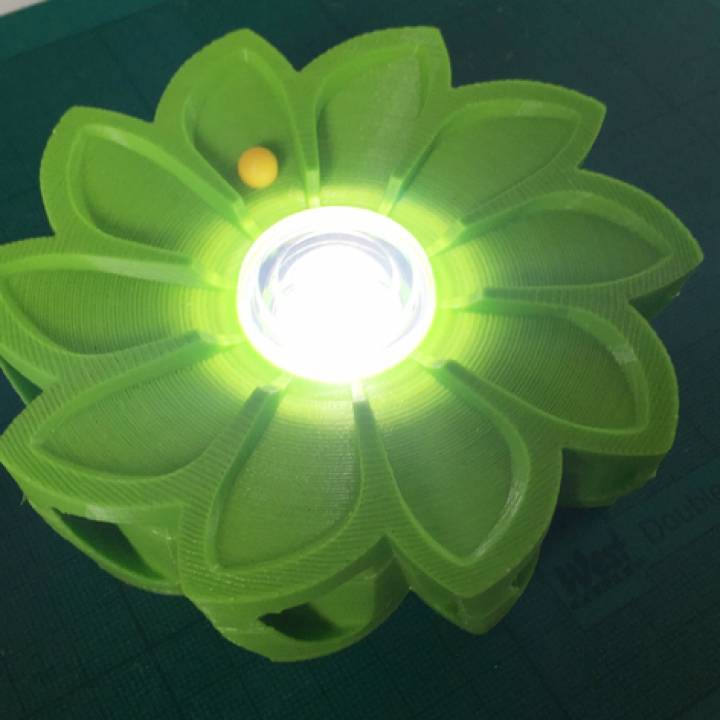 3D Printable Little Sun Solar Light Replacement Body by Franc Falco