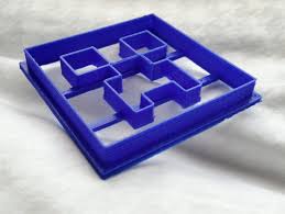 3D Printable MineCraft Creeper Head Cookie Cutter by Adam S