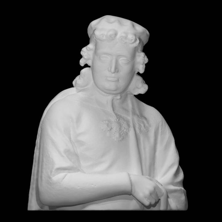 3D Printable Eckard by Scan The World