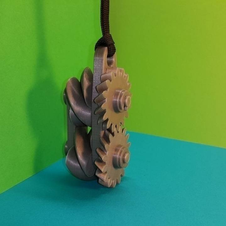 3D Printable Gears Paradoxical - Engrenage Paradoxal by BA jp