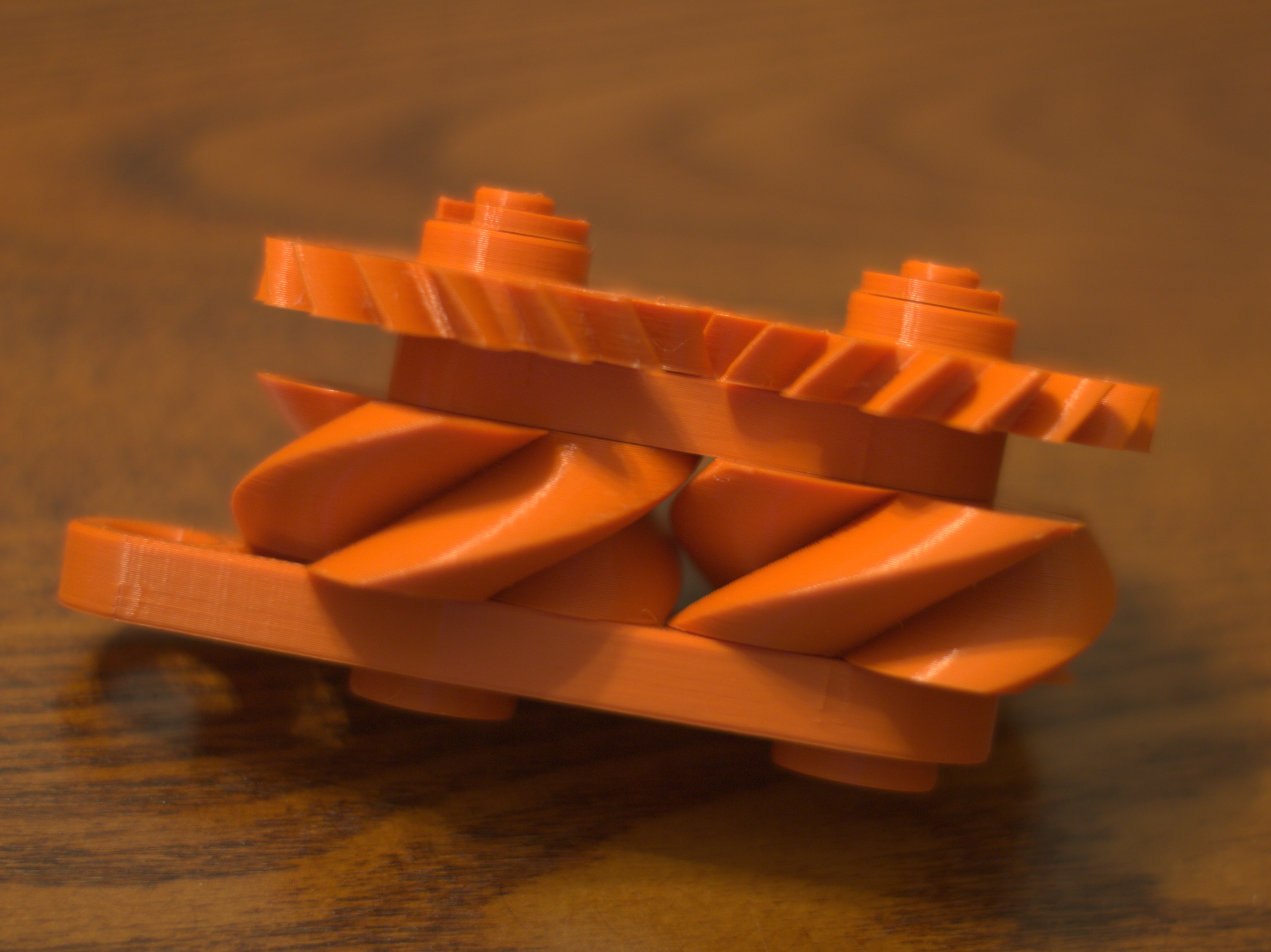 3D Printable Gears Paradoxical - Engrenage Paradoxal by BA jp